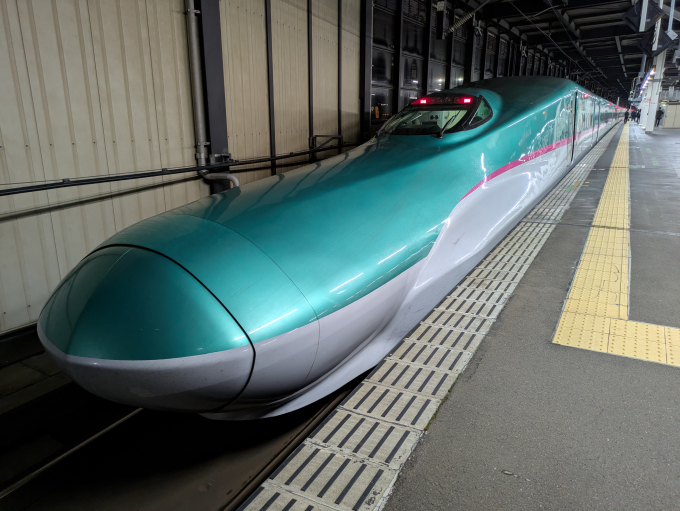 仙台駅から新青森駅(2024年11月26日) 鉄道乗車記録(鉄レコ・乗りつぶし) by TANAKAIさん | レイルラボ(RailLab)