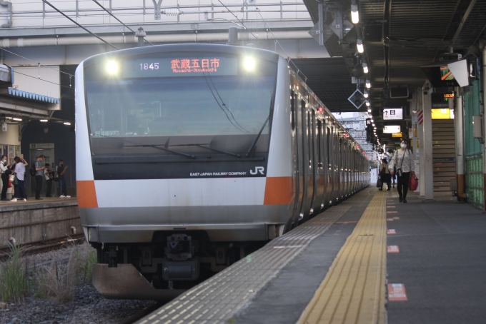 JR東日本E233系電車 クハE232-502 拝島駅 (JR) 鉄道フォト・写真 by 森獅子さん | レイルラボ(RailLab)