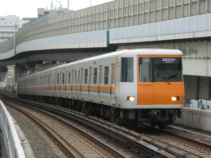 近畿日本鉄道 近鉄7000系電車 7105 弁天町駅 鉄道フォト・写真 by 関西を拠点に活動する鉄道好きさん | レイルラボ(RailLab)