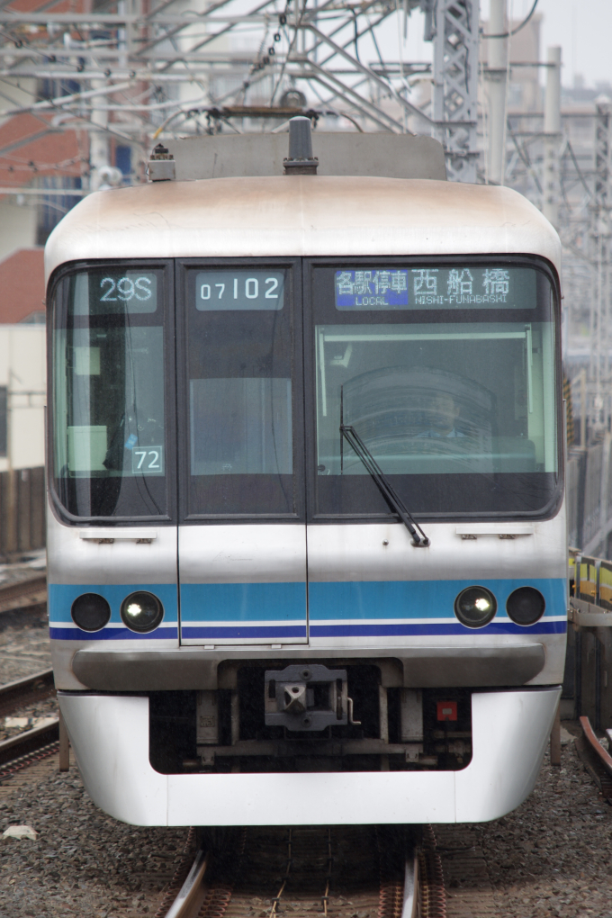 東京メトロ 営団07系電車 07-102 葛西駅 鉄道フォト・写真 by 湘南特快さん | レイルラボ(RailLab)
