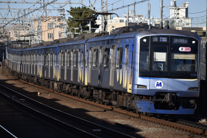横浜高速鉄道Y500系電車 Y504 多摩川駅 鉄道フォト・写真 by 湘南特快さん | レイルラボ(RailLab)