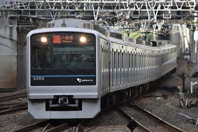 小田急電鉄 小田急3000形電車(2代) 3493 相模大野駅 鉄道フォト・写真 by 湘南特快さん | レイルラボ(RailLab)