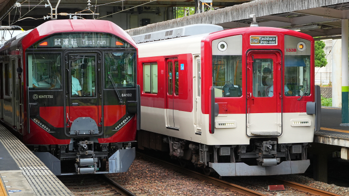 近畿日本鉄道 近鉄8A系電車 8A102 高の原駅 鉄道フォト・写真 by あずきさん | レイルラボ(RailLab)
