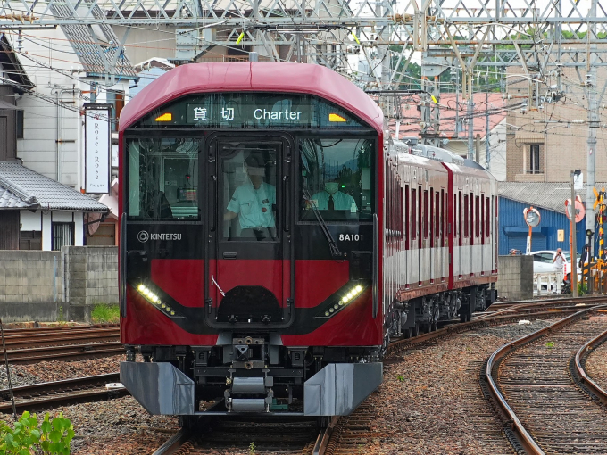 近畿日本鉄道 近鉄8A系電車 8A101 平端駅 鉄道フォト・写真 by あずきさん | レイルラボ(RailLab)