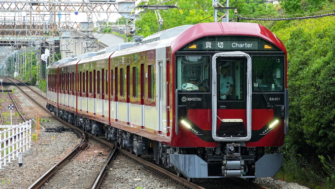 近畿日本鉄道 近鉄8A系電車 8A401 高の原駅 鉄道フォト・写真 by あずきさん | レイルラボ(RailLab)