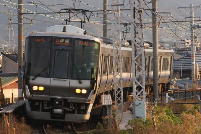 JR西日本223系電車 クハ222-2502 紀伊中ノ島駅 鉄道フォト・写真 by なかーさん | レイルラボ(RailLab)