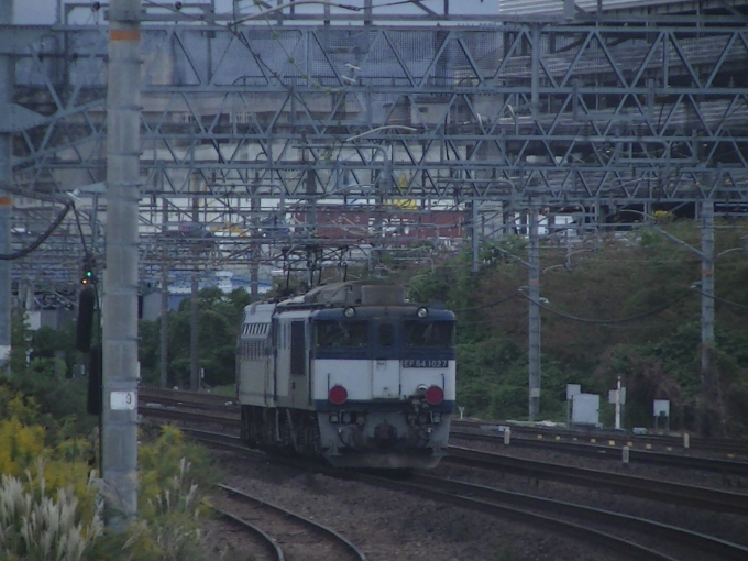 JR貨物 国鉄EF64形電気機関車 EF64-1027 茨木駅 鉄道フォト・写真 by 阪急沿線の民さん | レイルラボ(RailLab)