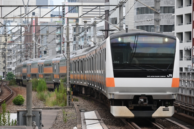 JR東日本E233系電車 クハE233-53 恵比寿駅 (JR) 鉄道フォト・写真 by 無二似さん | レイルラボ(RailLab)
