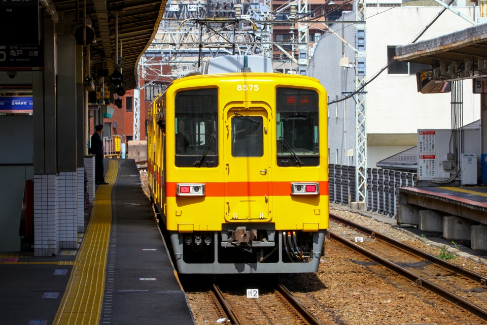 東武鉄道 東武8000系電車 8575 曳舟駅 鉄道フォト・写真(拡大) by BBsanさん | レイルラボ(RailLab)