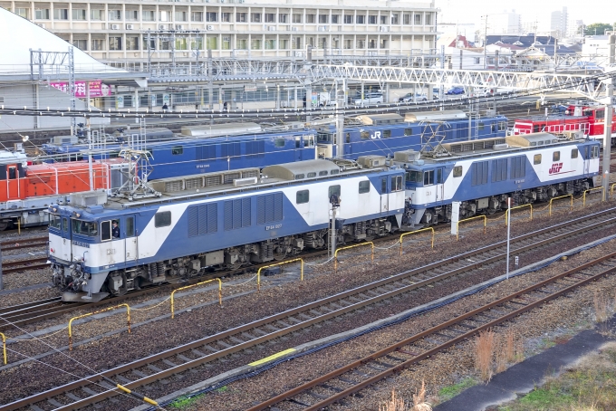 JR貨物 国鉄EF64形電気機関車 EF64-1027 稲沢駅 鉄道フォト・写真 by BBsanさん | レイルラボ(RailLab)
