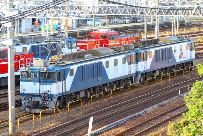 JR貨物 国鉄EF64形電気機関車 EF64-1027 稲沢駅 鉄道フォト・写真 by BBsanさん | レイルラボ(RailLab)