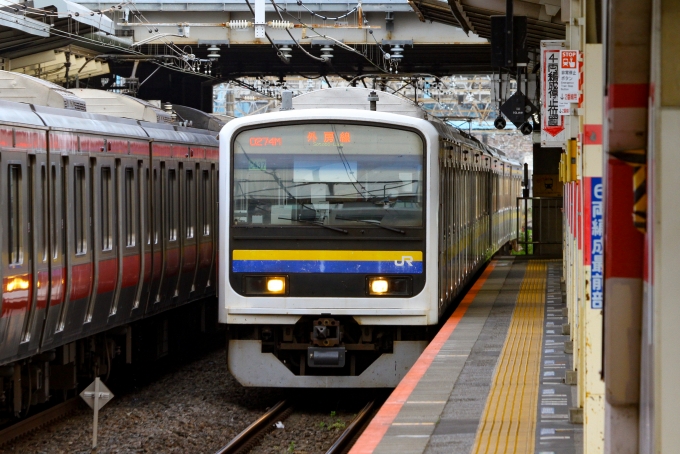 JR東日本209系電車 クハ208-2008 蘇我駅 鉄道フォト・写真 by BBsanさん | レイルラボ(RailLab)