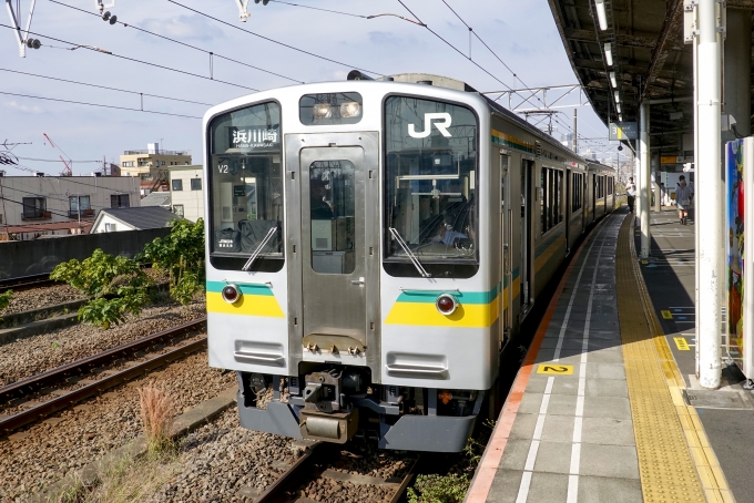 JR東日本E127系電車 クモハE127-13 尻手駅 鉄道フォト・写真 by BBsanさん | レイルラボ(RailLab)