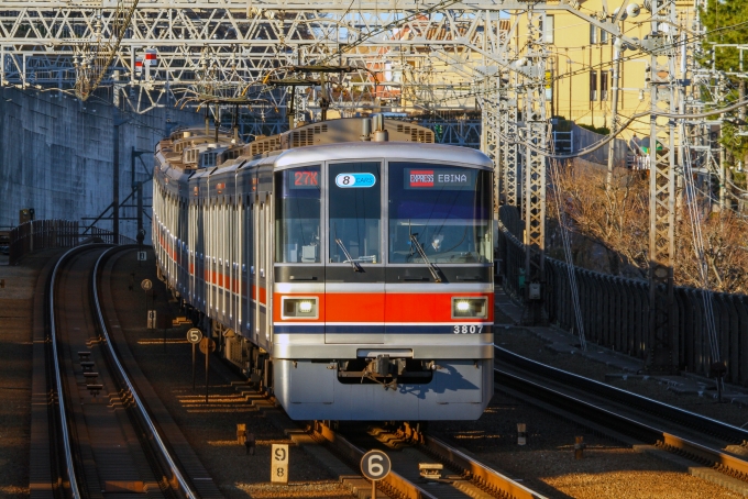 東急電鉄 東急3000系電車 3807 多摩川駅 鉄道フォト・写真 by BBsanさん | レイルラボ(RailLab)