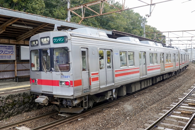 富山地方鉄道17480形電車 17487 稲荷町駅 (富山県) 鉄道フォト・写真 by BBsanさん | レイルラボ(RailLab)
