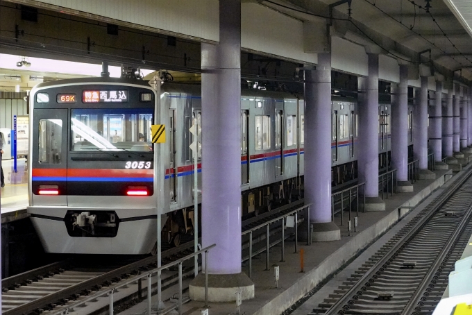 京成電鉄 京成3000形電車 3053-1 成田空港駅 鉄道フォト・写真 by BBsanさん | レイルラボ(RailLab)