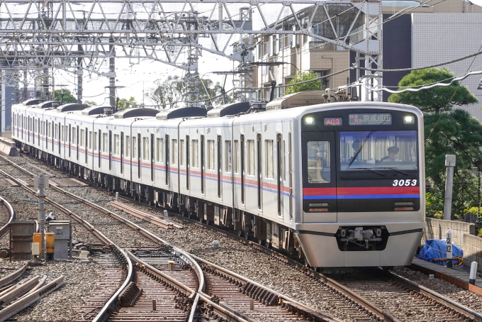 京成電鉄 京成3000形電車 3053-1 京成高砂駅 (京成) 鉄道フォト・写真 by BBsanさん | レイルラボ(RailLab)