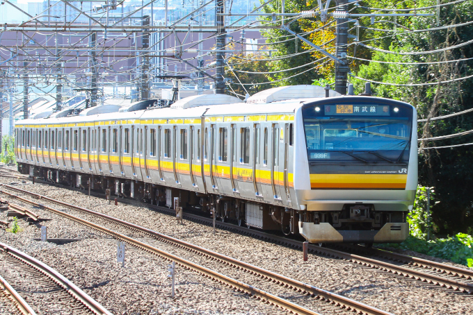 JR東日本E233系電車 クハE232-8028 府中本町駅 鉄道フォト・写真 by BBsanさん | レイルラボ(RailLab)