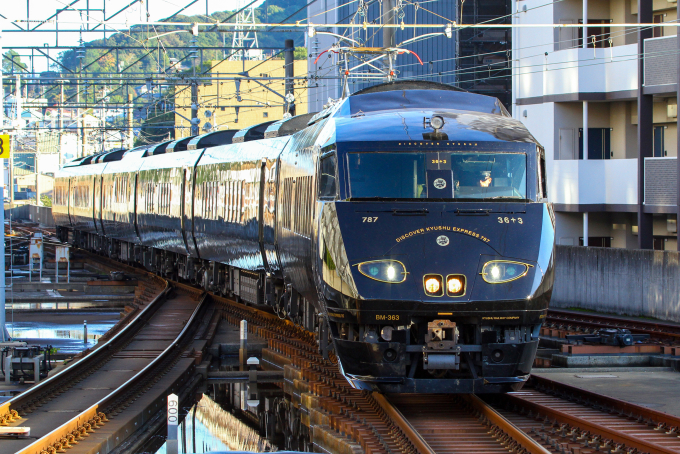 JR九州787系電車 36ぷらす3 クモロ786-363 佐世保駅 (JR) 鉄道フォト・写真 by BBsanさん | レイルラボ(RailLab)