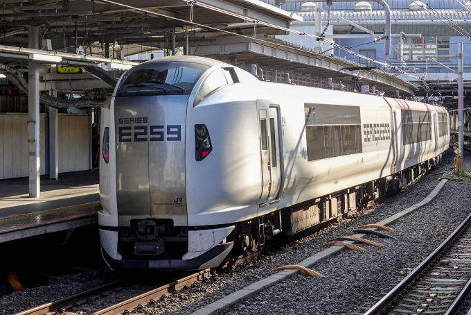 JR東日本E259系電車 成田エクスプレス クロE259-8 品川駅 (JR) 鉄道フォト・写真 by BBsanさん | レイルラボ(RailLab)