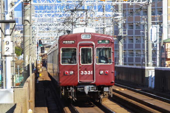 阪急電鉄 阪急3300系電車 3331 上新庄駅 鉄道フォト・写真 by BBsanさん | レイルラボ(RailLab)
