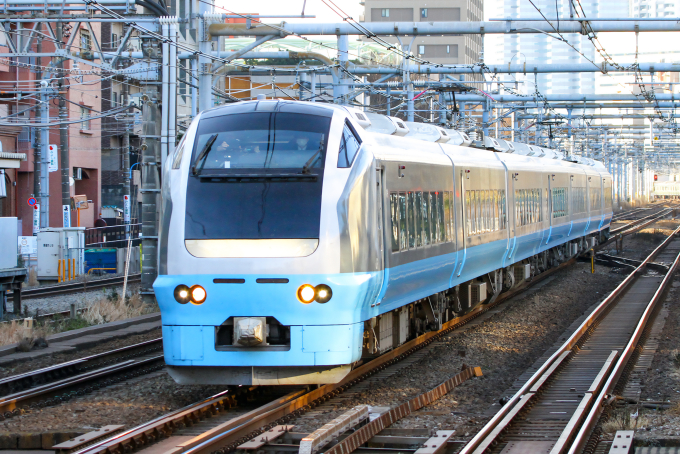 JR東日本E653系電車 ほくほく十日町雪まつり号 クハE653-1002 高田馬場駅 (JR) 鉄道フォト・写真 by BBsanさん ...