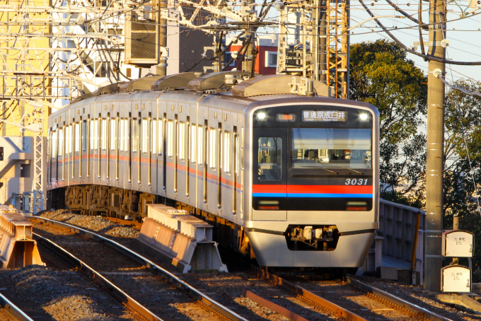 京成電鉄 京成3000形電車 3031-1 京成高砂駅 (京成) 鉄道フォト・写真 by BBsanさん | レイルラボ(RailLab)