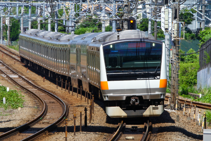 JR東日本E233系電車 クハE233-21 国分寺駅 (JR) 鉄道フォト・写真 by BBsanさん | レイルラボ(RailLab)