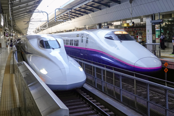 JR東日本 E2系新幹線電車 なすの E224-1121 東京駅 (JR) 鉄道フォト・写真 by BBsanさん | レイルラボ(RailLab)