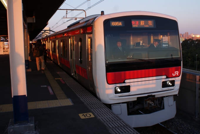JR東日本E331系電車 クハE331-1 新木場駅 (JR) 鉄道フォト・写真 by TUILANYAKSUさん | レイルラボ(RailLab)