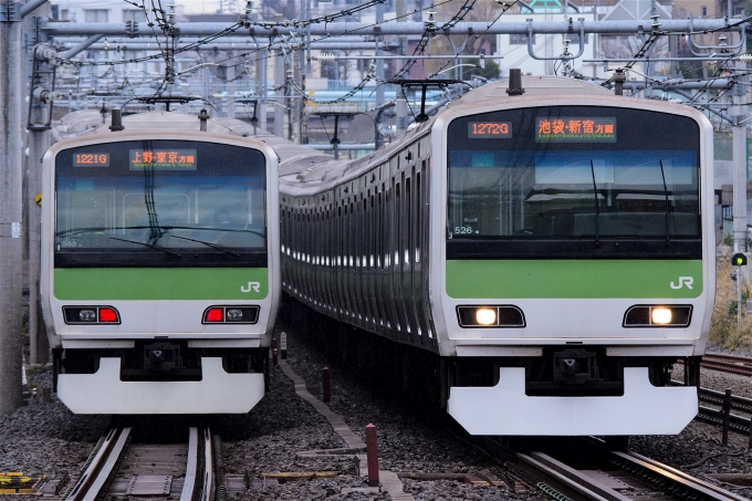 JR東日本E231系電車 クハE231-526 駒込駅 (JR) 鉄道フォト・写真 by えこださん | レイルラボ(RailLab)