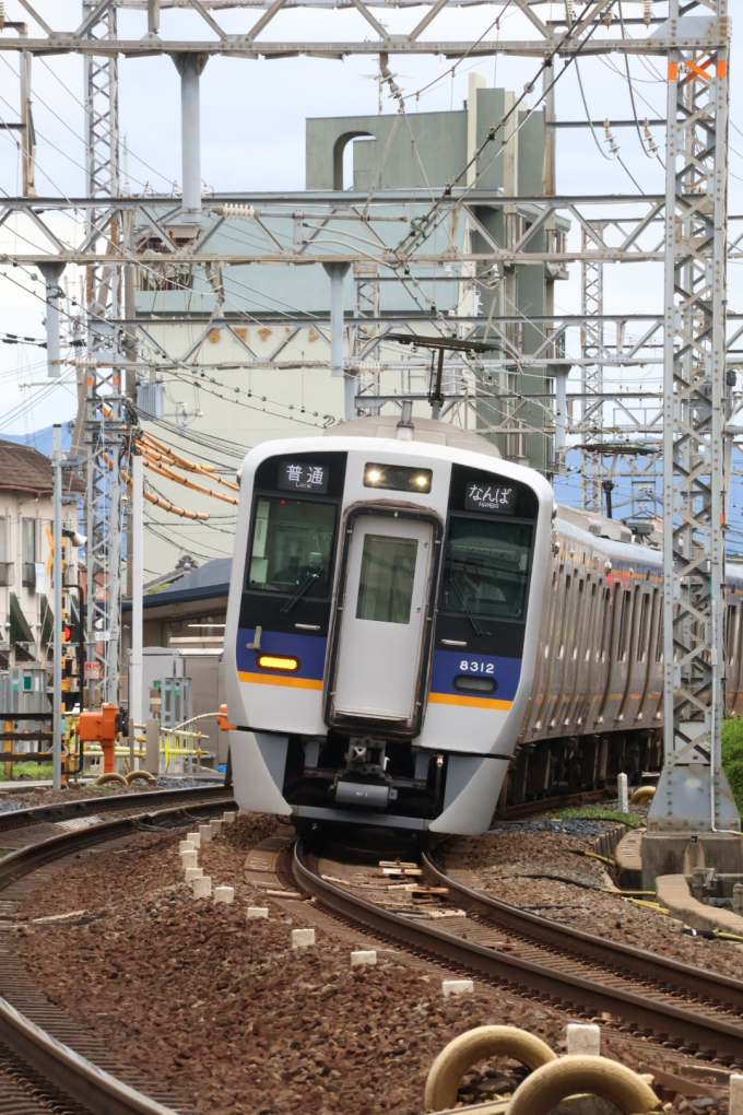 南海電鉄 南海8300系電車 8312 二色浜駅 鉄道フォト・写真 by shingouki0000さん | レイルラボ(RailLab)
