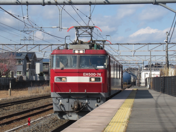 JR貨物EH500形電気機関車 EH500-74 宝積寺駅 鉄道フォト・写真 by 京王線7000系7724fさん | レイルラボ(RailLab)