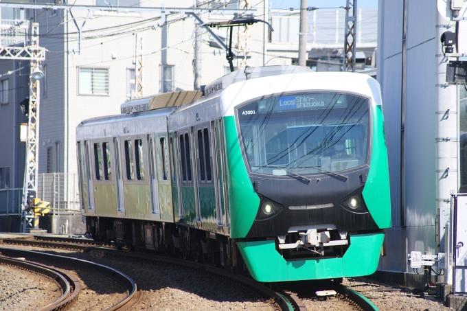 静岡鉄道A3000形電車 A3003 県総合運動場駅 鉄道フォト・写真 by apphgさん | レイルラボ(RailLab)