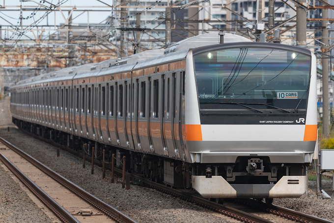 JR東日本E233系電車 クハE232-5 豊田駅 鉄道フォト・写真 by Tomo-Papaさん | レイルラボ(RailLab)