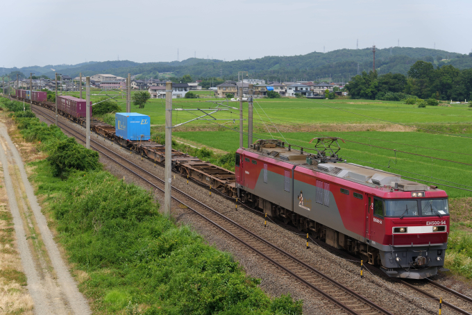 JR貨物EH500形電気機関車 EH500-54 五百川駅 鉄道フォト・写真 by nobu_32さん | レイルラボ(RailLab)