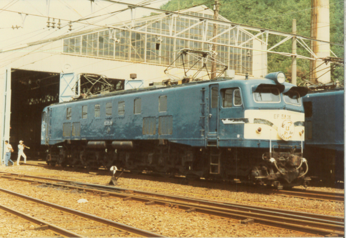 国鉄EF58形電気機関車 EF58-36 米原駅 (JR) 鉄道フォト・写真 by 二ヶ領用水の桜さん | レイルラボ(RailLab)