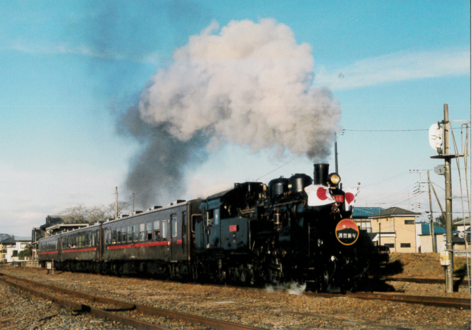 真岡鐵道 国鉄C12形蒸気機関車 SLもおか C12 66 七井駅 鉄道フォト・写真 by 二ヶ領用水の桜さん | レイルラボ(RailLab)
