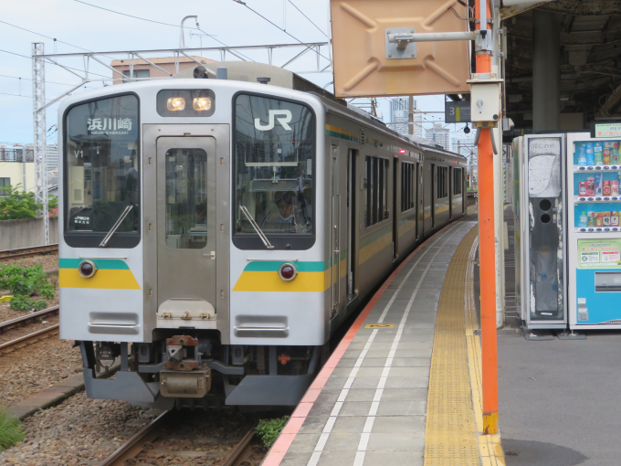 JR東日本E127系電車 クモハE127-12 尻手駅 鉄道フォト・写真 by takaaqui520さん | レイルラボ(RailLab)