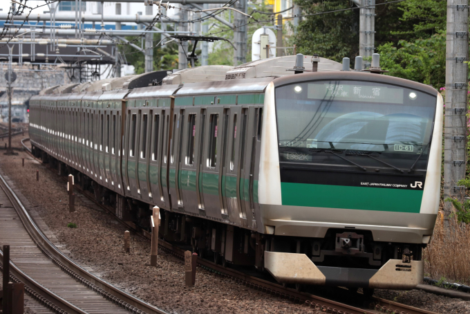 JR東日本E233系電車 クハE233-7031 目白駅 鉄道フォト・写真 by よこくら131さん | レイルラボ(RailLab)