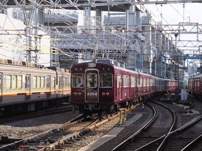 阪急電鉄 阪急3300系電車 3354 淡路駅 鉄道フォト・写真 by tokadaさん | レイルラボ(RailLab)