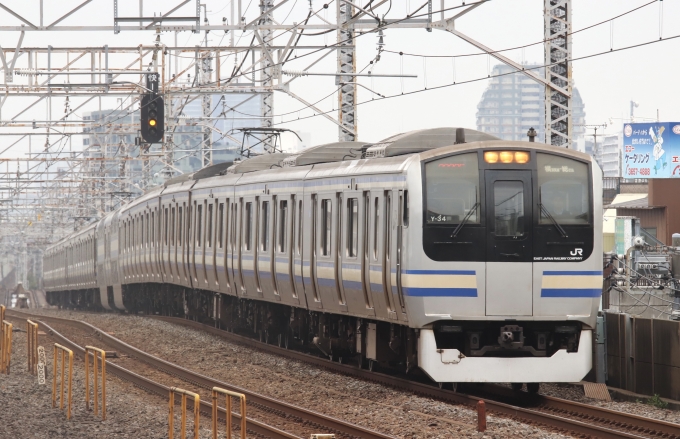 JR東日本E217系電車 クハE217-34 小岩駅 鉄道フォト・写真 by スーパー金太郎さん | レイルラボ(RailLab)