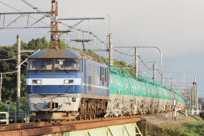 JR貨物EF210形電気機関車 EF210-124 本庄駅 鉄道フォト・写真 by スーパー金太郎さん | レイルラボ(RailLab)