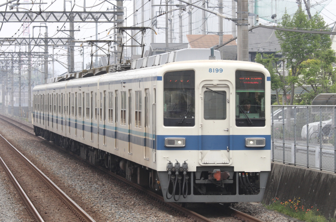 東武鉄道 東武8000系電車 8199 つきのわ駅 鉄道フォト・写真 by スーパー金太郎さん | レイルラボ(RailLab)