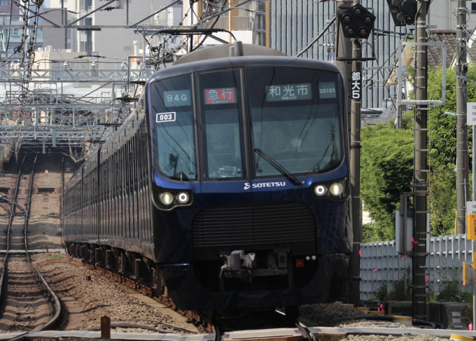 相模鉄道 相鉄20000系電車 20103 都立大学駅 鉄道フォト・写真 by スーパー金太郎さん | レイルラボ(RailLab)