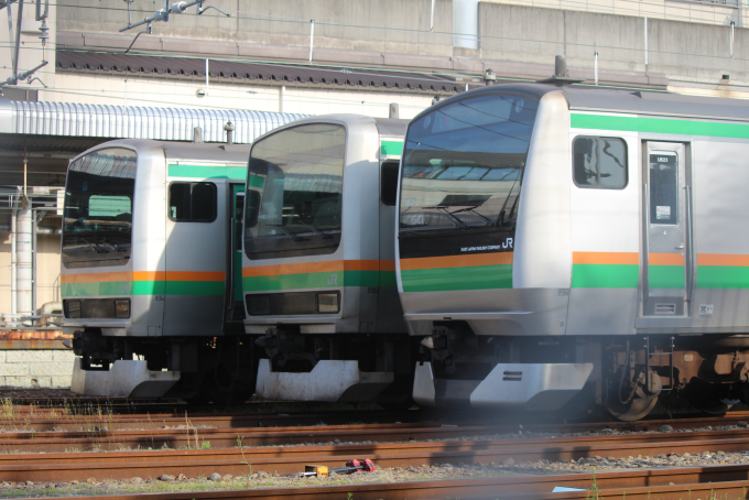 JR東日本E233系電車 クハE232-3023 宇都宮駅 鉄道フォト・写真 by ヒヨドリさん | レイルラボ(RailLab)