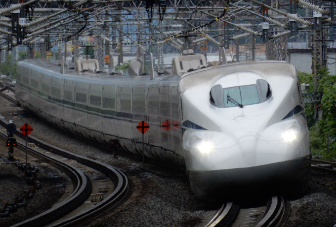 JR東海 N700S新幹線電車 のぞみ 743-38 米原駅 (JR) 鉄道フォト・写真 by ポールスターさん | レイルラボ(RailLab)