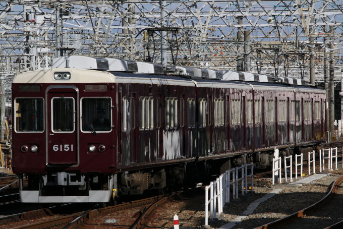 阪急電鉄 阪急6000系電車 6151 西宮北口駅 鉄道フォト・写真 by ポールスターさん | レイルラボ(RailLab)