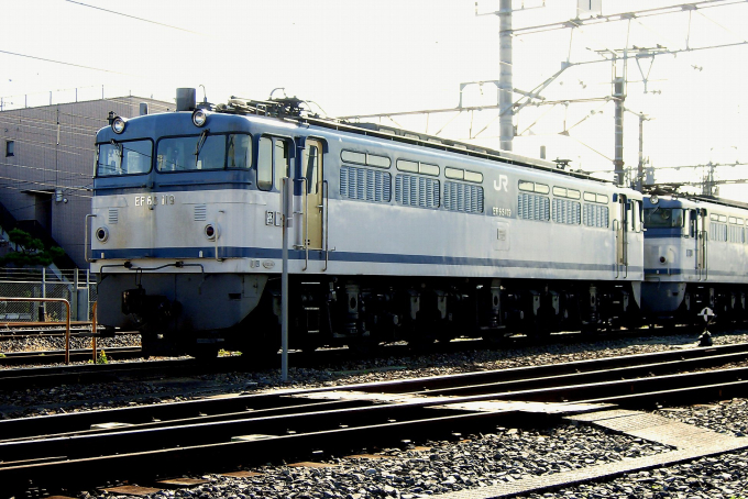 JR貨物 国鉄EF65形電気機関車 EF65-119 蘇我駅 鉄道フォト・写真 by konomaさん | レイルラボ(RailLab)