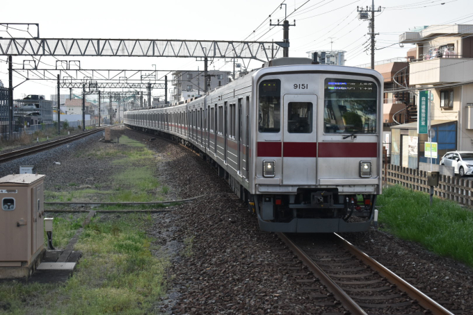 東武鉄道 東武9000系電車 9151 若葉駅 鉄道フォト・写真 by 坂戸の8000系さん | レイルラボ(RailLab)